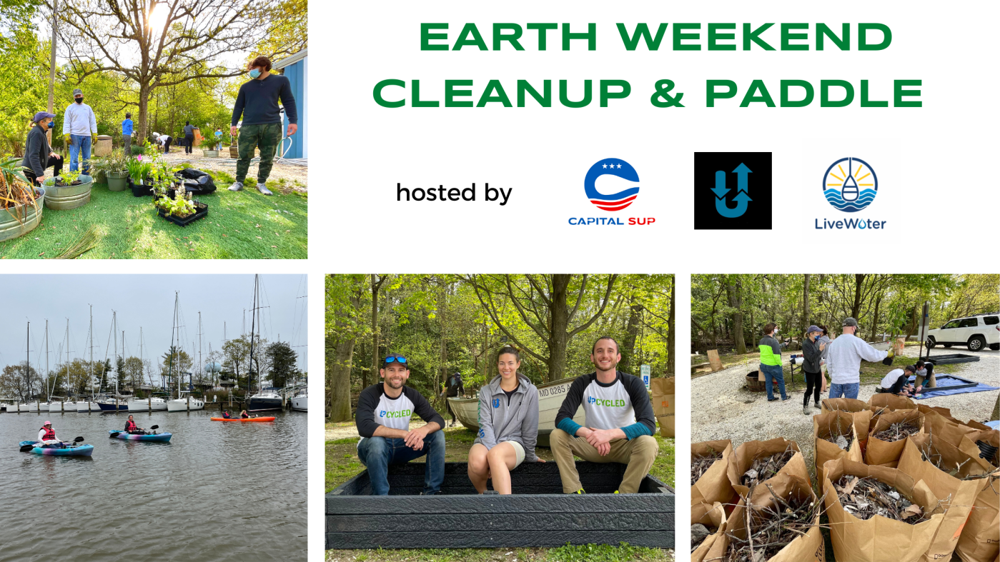 Earth Weekend Clean Up 2021 | Capital SUP